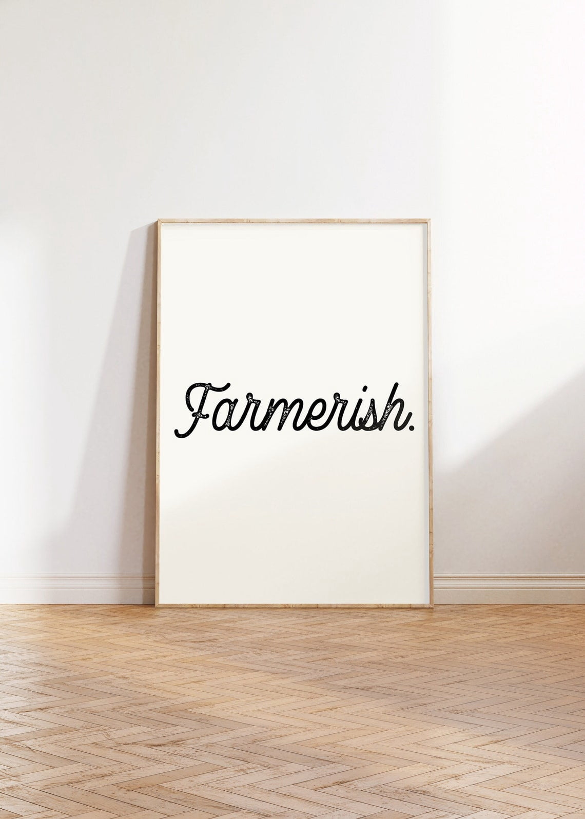 Farmerish Poster, Modern Farmhouse Wall Art, Country Living, Farmer ...