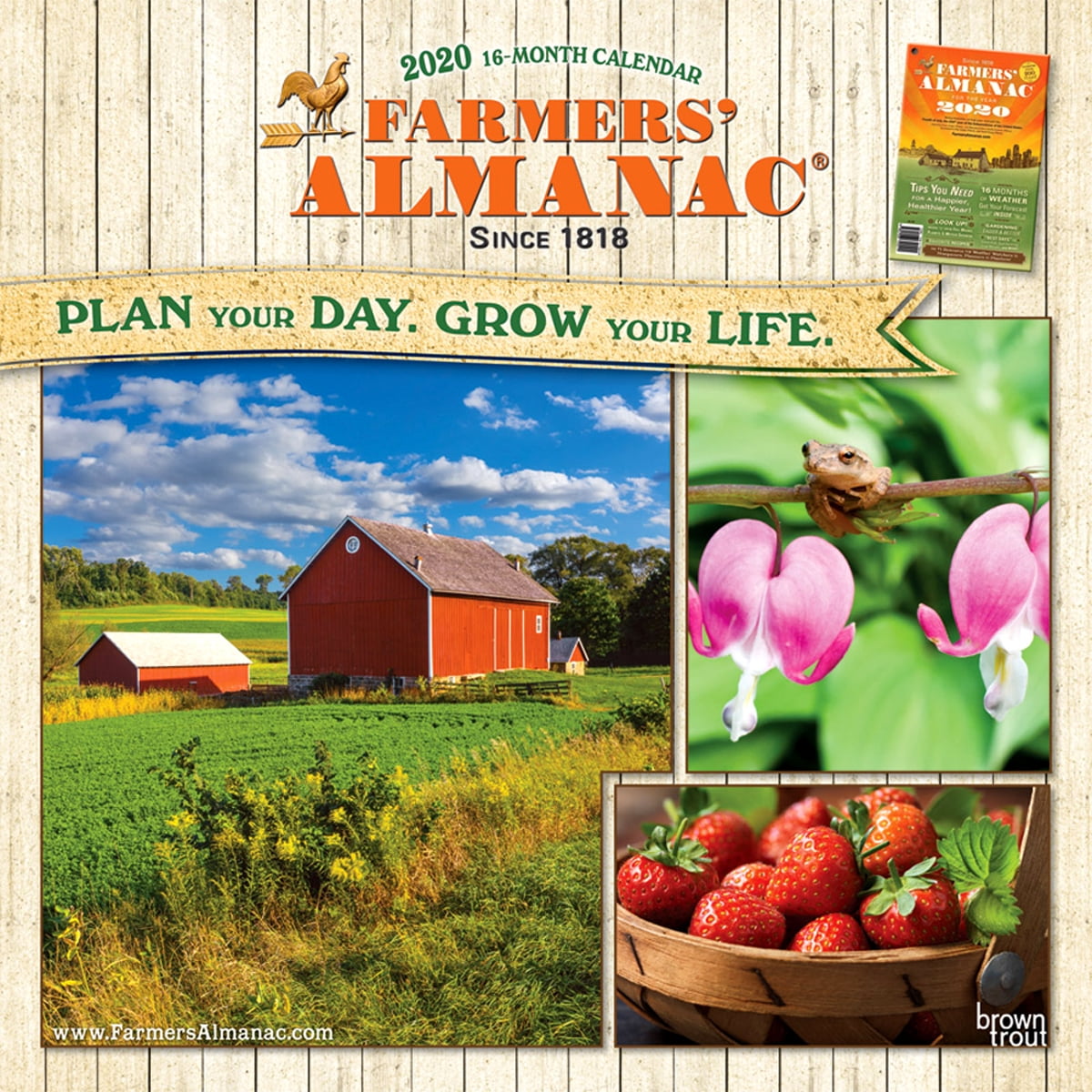 Farmers' Almanac 2020 Square (Other) - Walmart.com