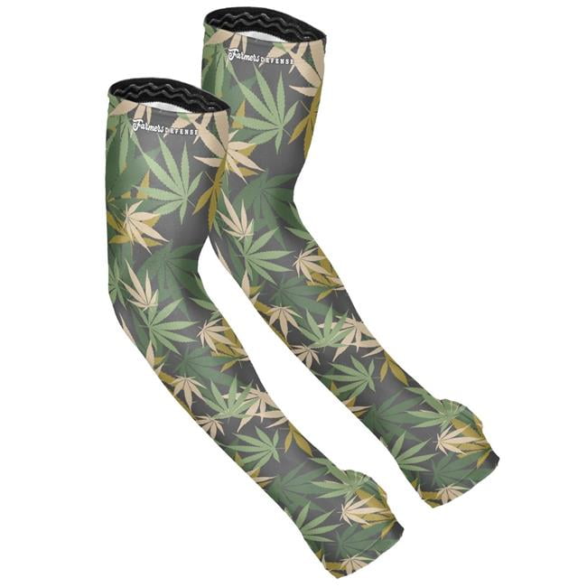Farmers Defense FDFSLVLCLXL Protection Sleeves, Leaf Camo - Large-Extra ...