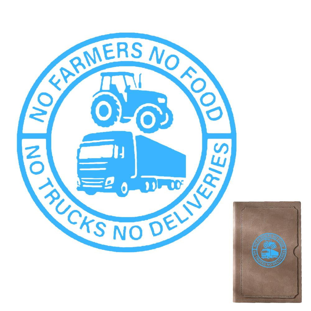 No Farmers No Food NoTrucks NoDeliveries Vinyl Sticker,Outdoor ...