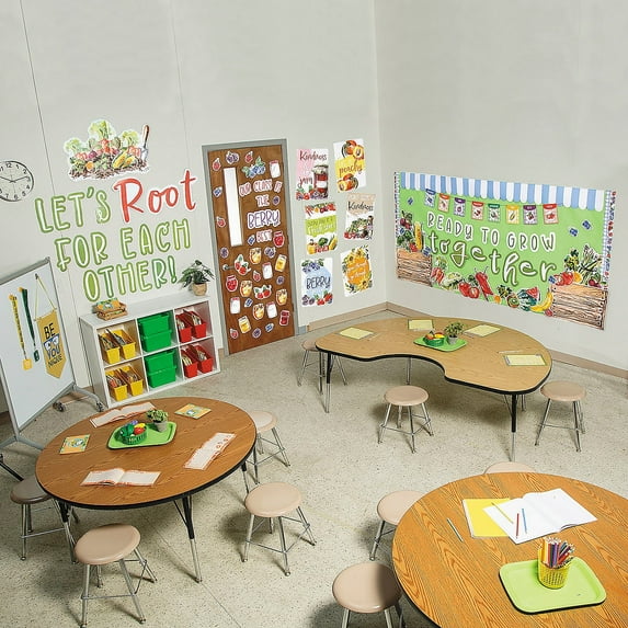 Farmers Market Deluxe Classroom Decorating Kit - 79 Pieces - Walmart.com