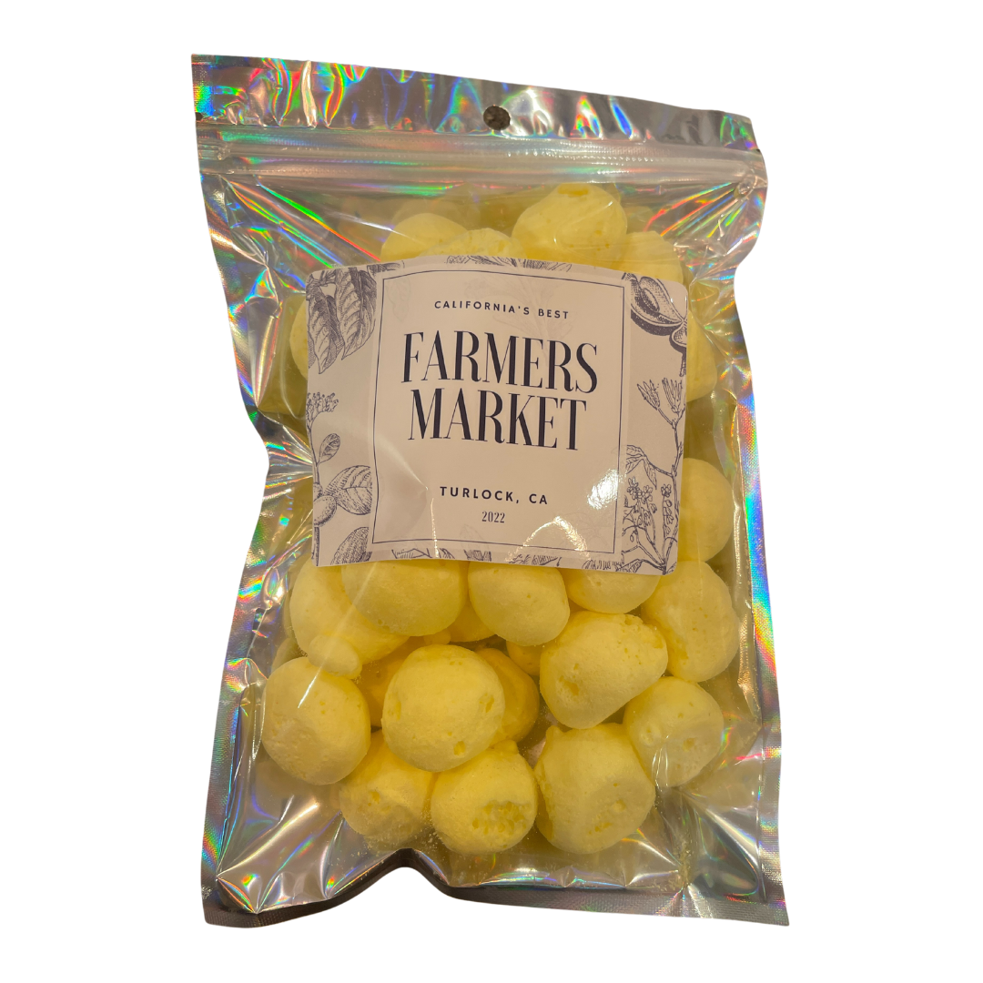 Farmers Market Freeze-Dried Banana Taffy - Banana Candy, Natural Flavor ...