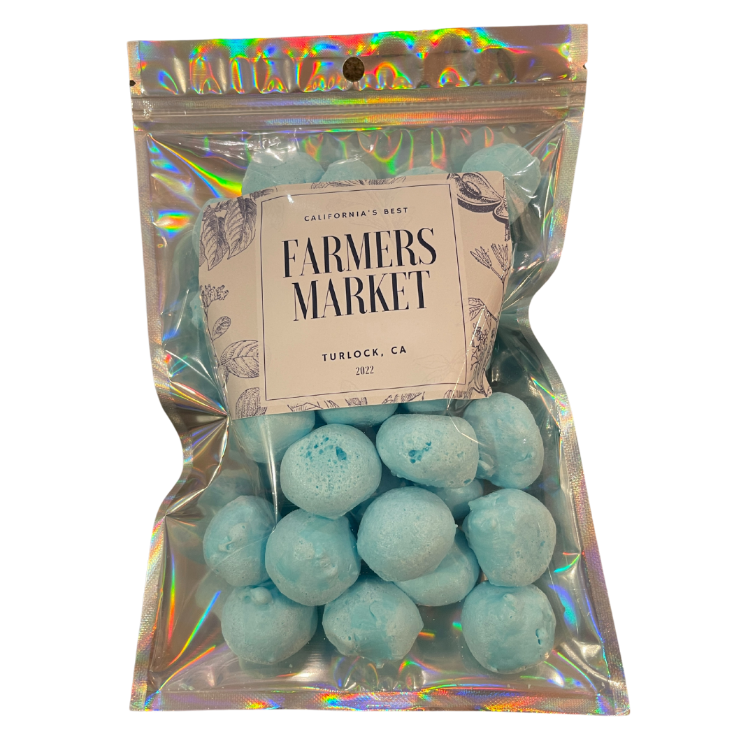 Farmers Market Freeze Dried Blue Raspberry Taffy, 2 oz - Walmart.com