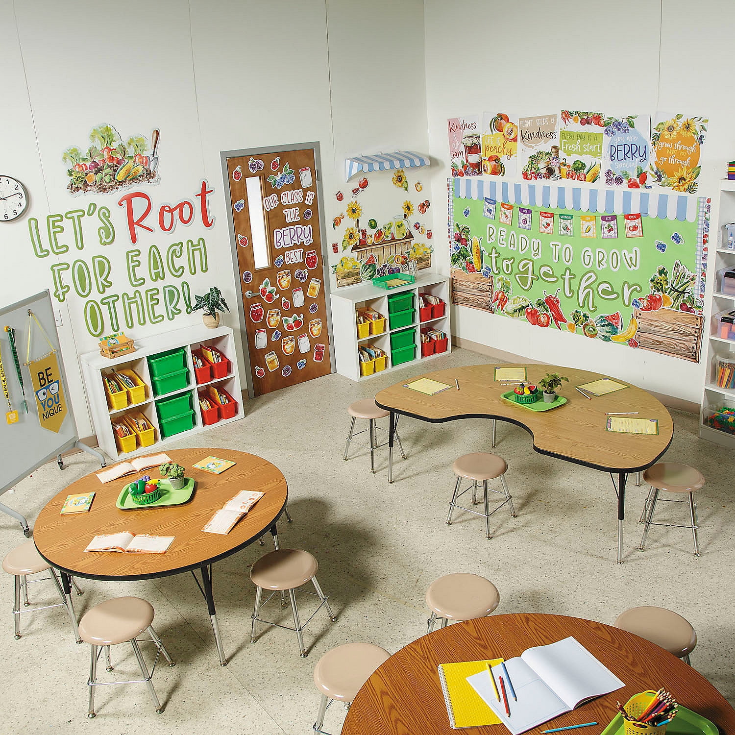 Farmers Market Ultimate Classroom Decorating Kit - 85 Pieces - Walmart.com