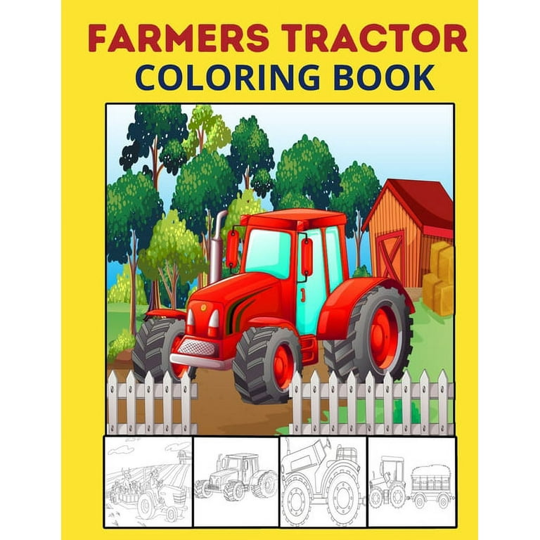 coloring book farmers
