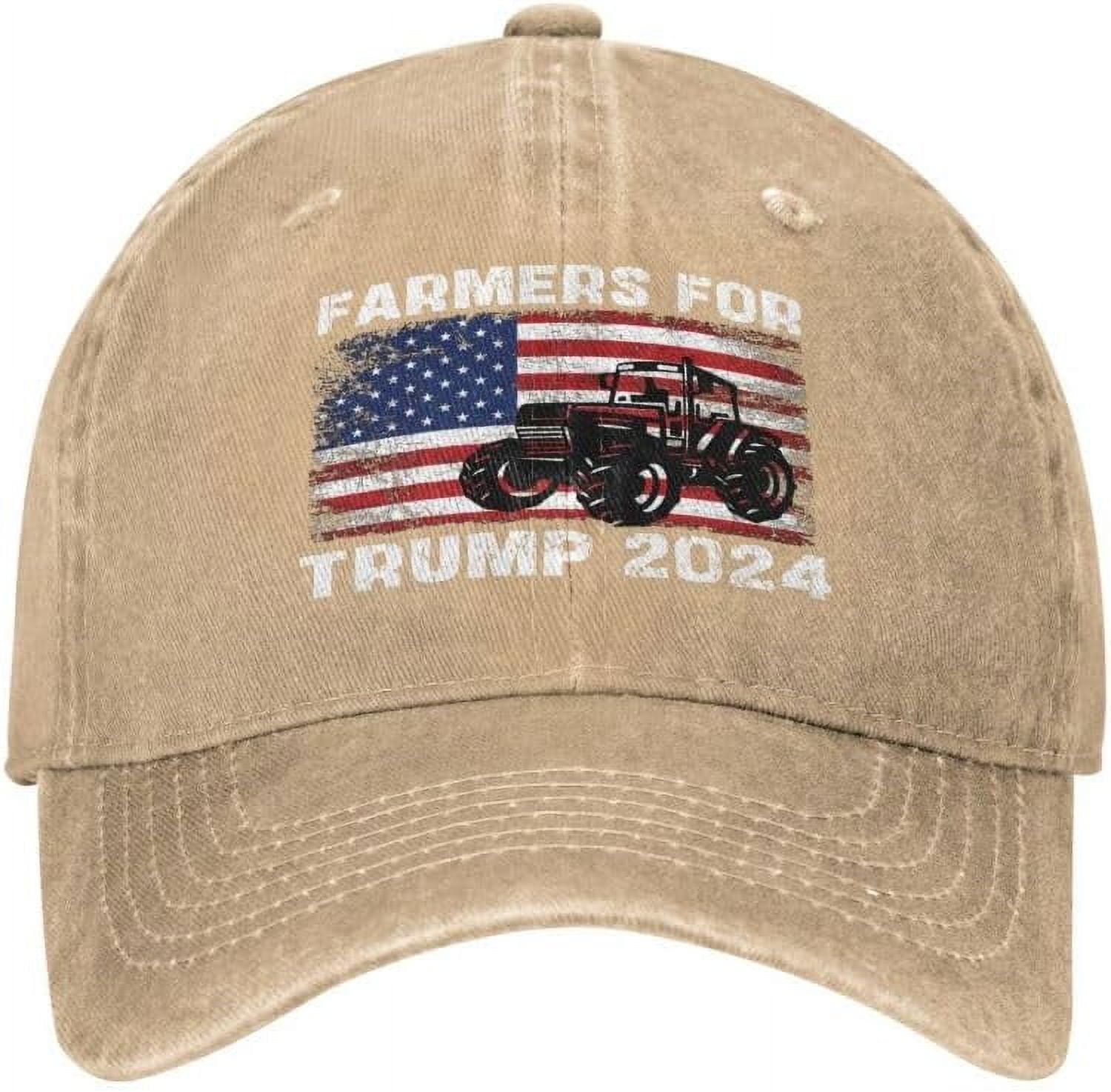 Farmers for Trump Hat Farmers for Trump Cap for Men Baseball Hat Trendy ...