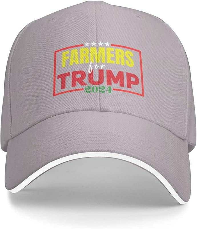 Farmers for Trump Hat for Men Women Trump 2024 Save America Baseball ...
