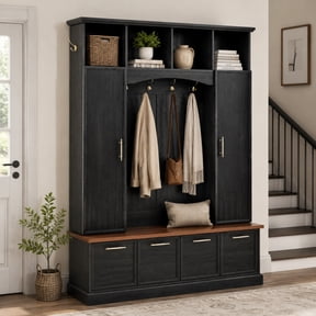 Corner Mudroom