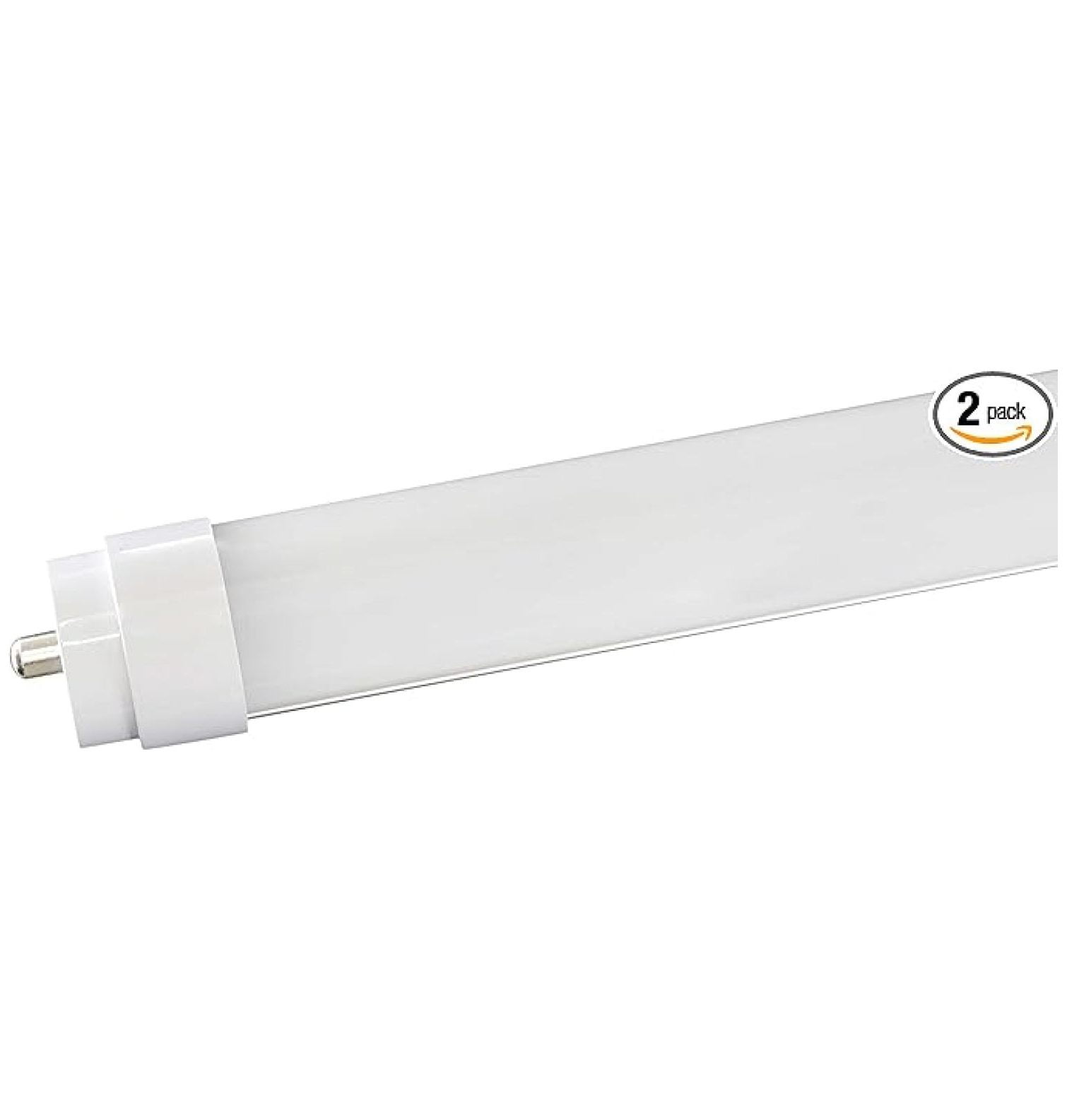 (Pack of 2 6 FT/ 72” T12 Single Pin (FA8) Plug & Play LED Tube ...