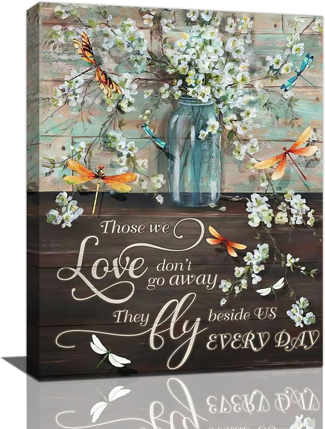 Farmhouse Bathroom Wall Art Flowers in Vase Pictures Wall Decor ...