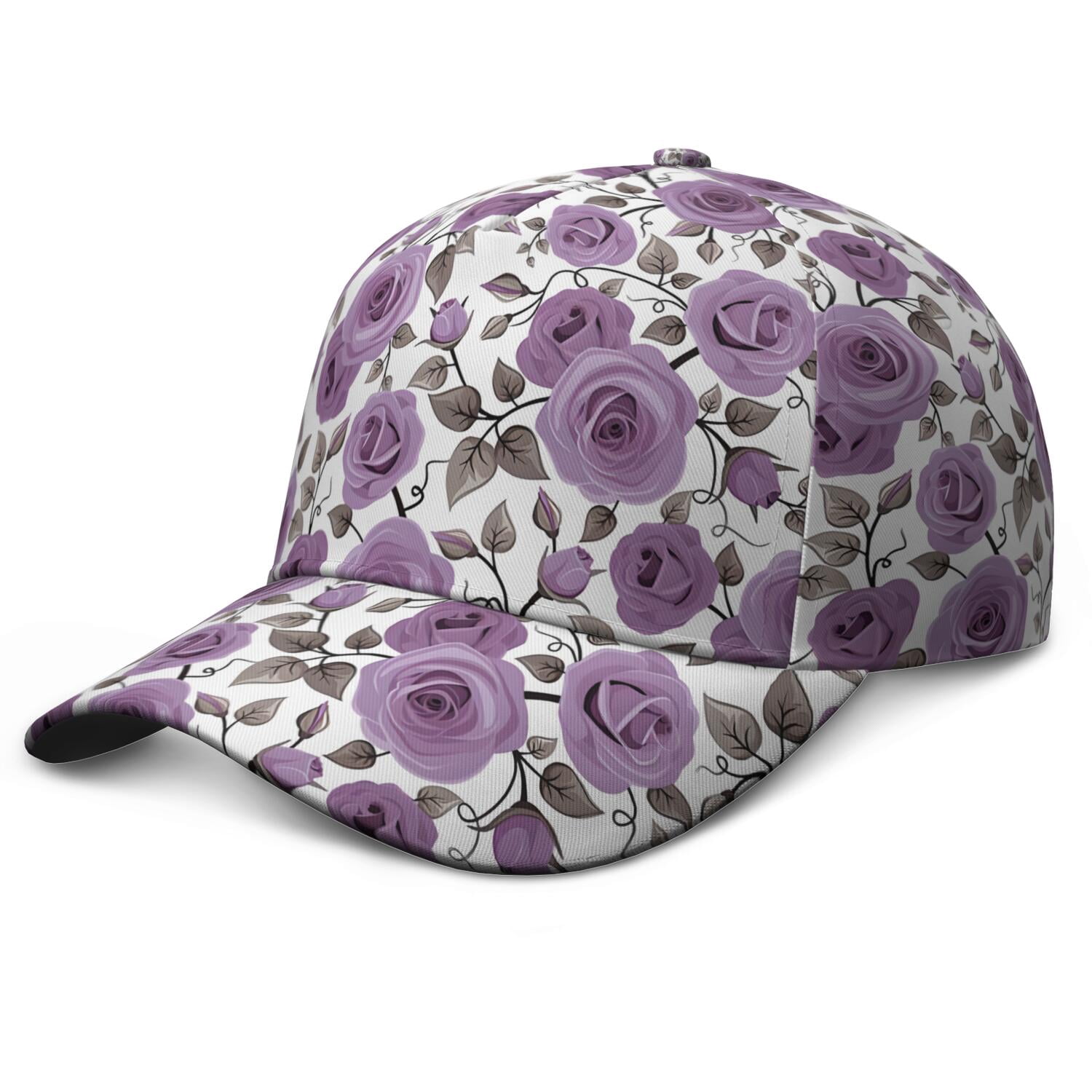 Farmhouse Bright Baseball Cap – Floral Botanical Dad Hat Featuring ...