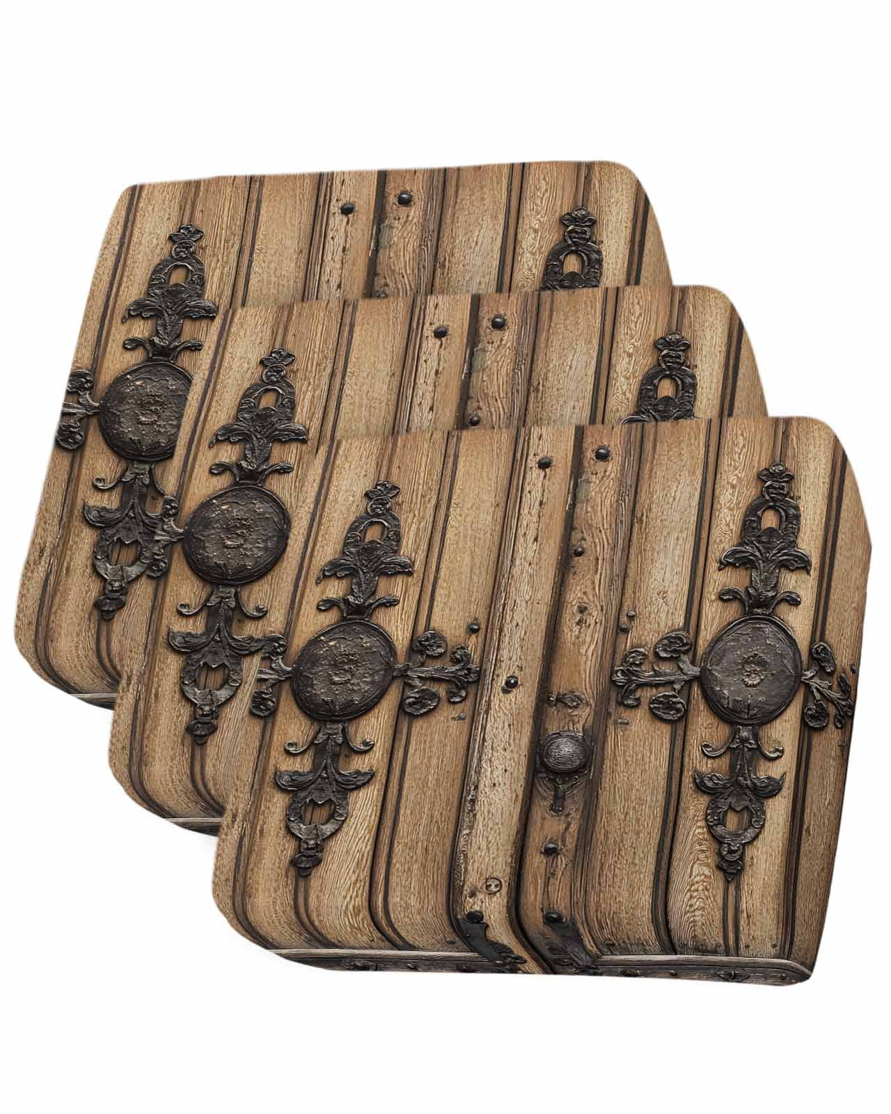 Farmhouse Brown Sofa Couch Cushion Covers Washable, Removable ...