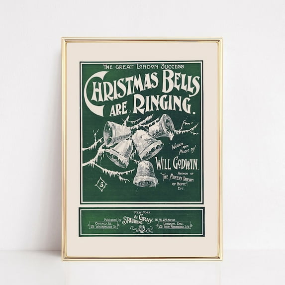 Farmhouse Christmas Print | Rustic Christmas Decor | Traditional ...