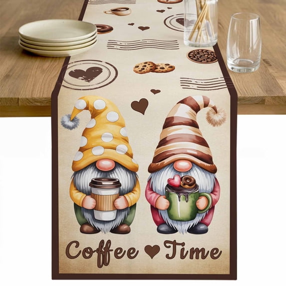 Farmhouse Coffee Time Table Runner 36 Inches Long Farmhouse Dress ...