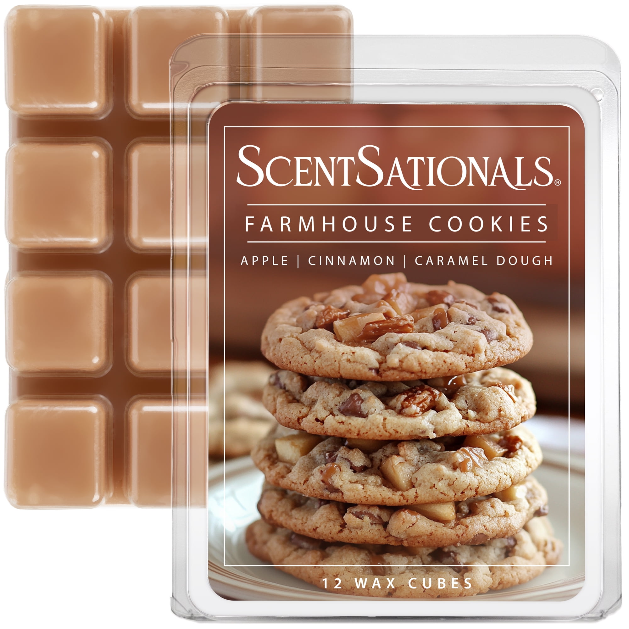 Farmhouse Cookies Scented Wax Melts, Scentsationals, 5 oz - Walmart.com