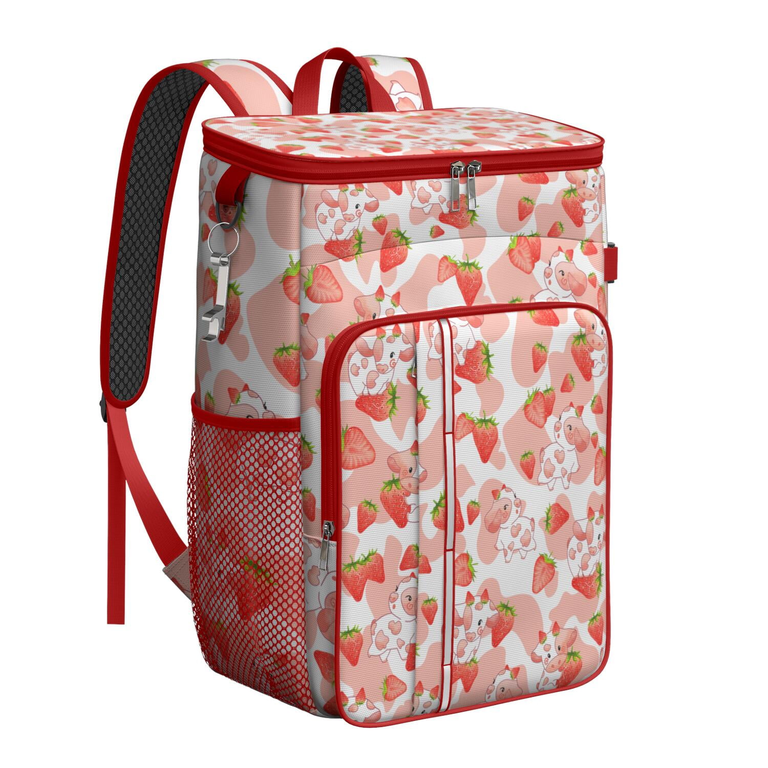 Farmhouse Cow Lovers Cooler Backpack – Leakproof Insulated Lunch Bag with Highland Cow Print for ...