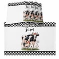 Farmhouse Cow Placemats for Dinning Table Set of 4, Country Farm ...