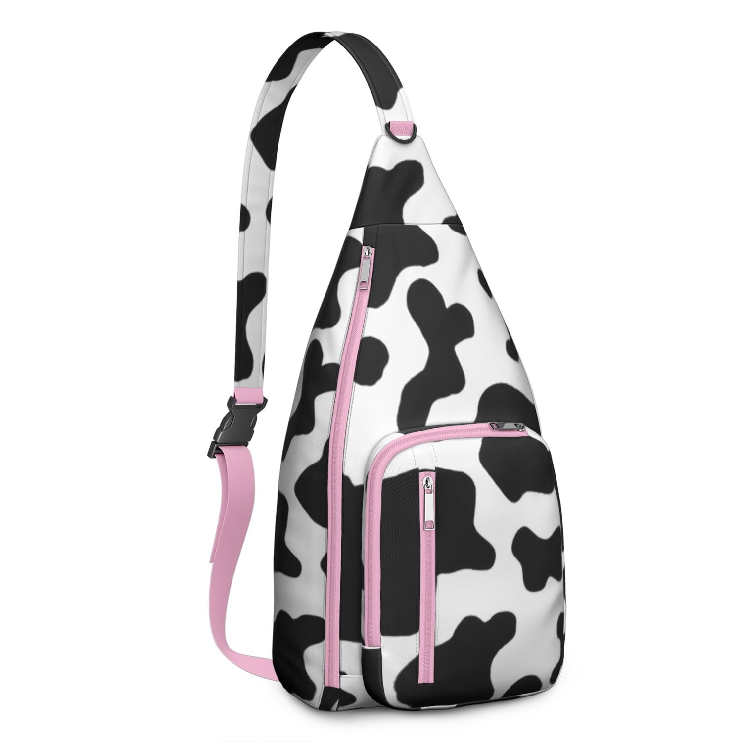 Farmhouse Cow Sling Backpack - Vintage Country-Themed Cattle Design ...