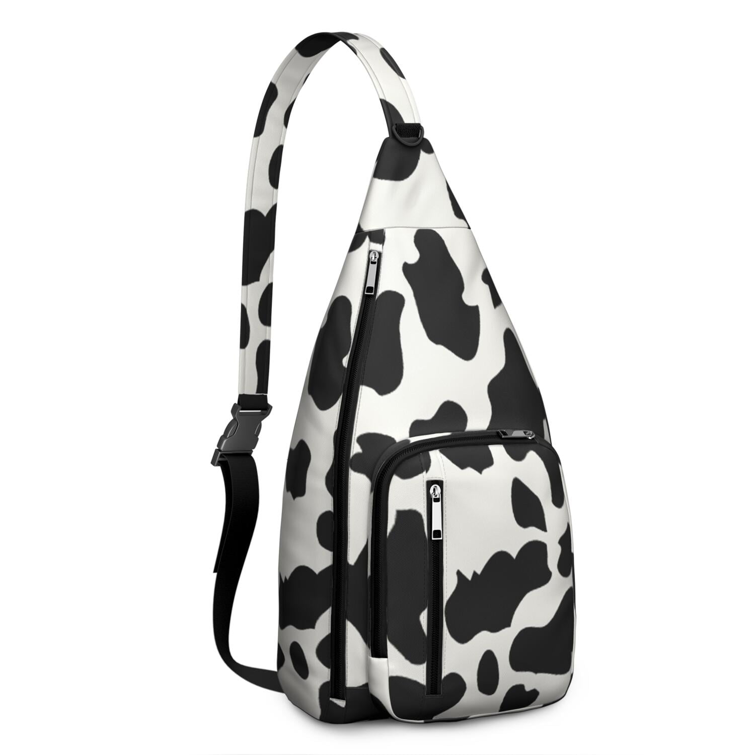 Farmhouse Cow Sling Backpack - Vintage Country-Themed Cattle Design ...