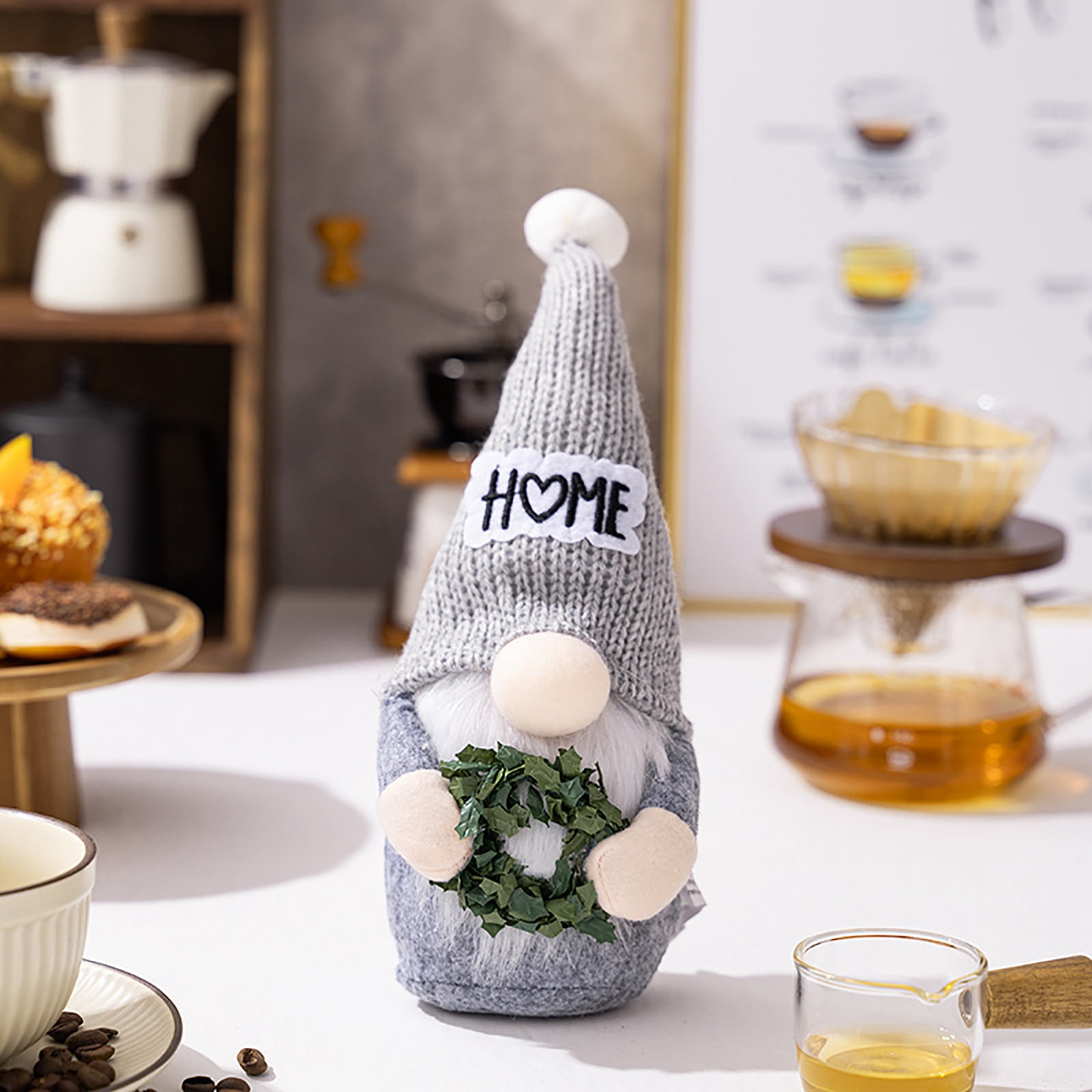 Farmhouse Crochet Gnomes Blessed Home Swedish Tomte Gnomes with ...