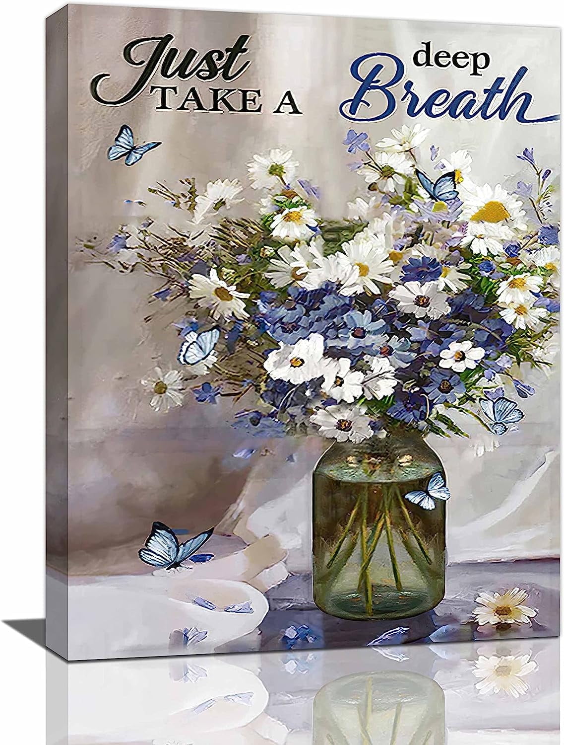 Farmhouse Daisy Wall Art Decor Rustic Daisy Flower Pictures Wall Decor ...