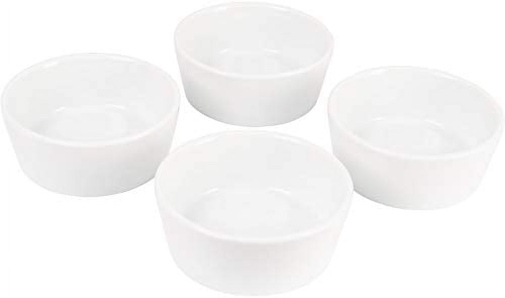 Farmhouse Decor Porcelain Mini Dipping Bowls Sauce Dishes - Set of 4 ...