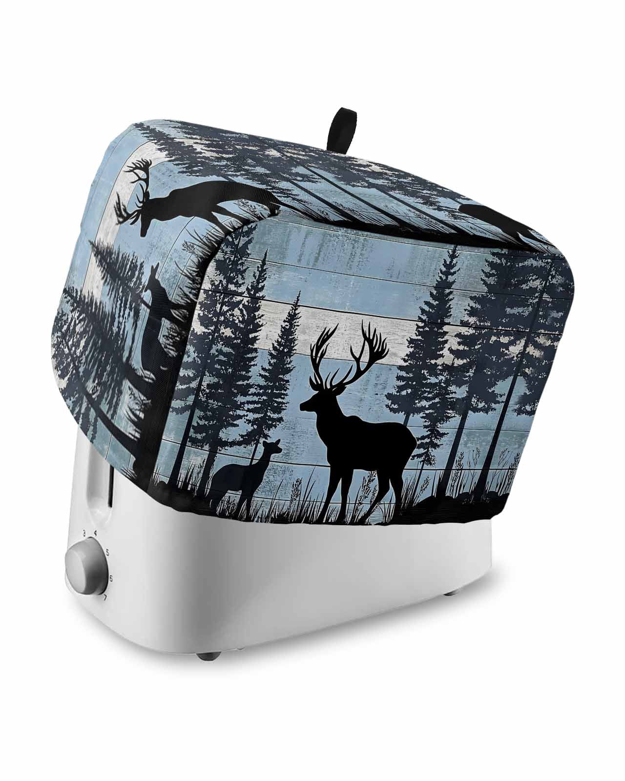 Farmhouse Deer Toaster Cover 4 Slice, Large Kitchen Appliance Covers ...