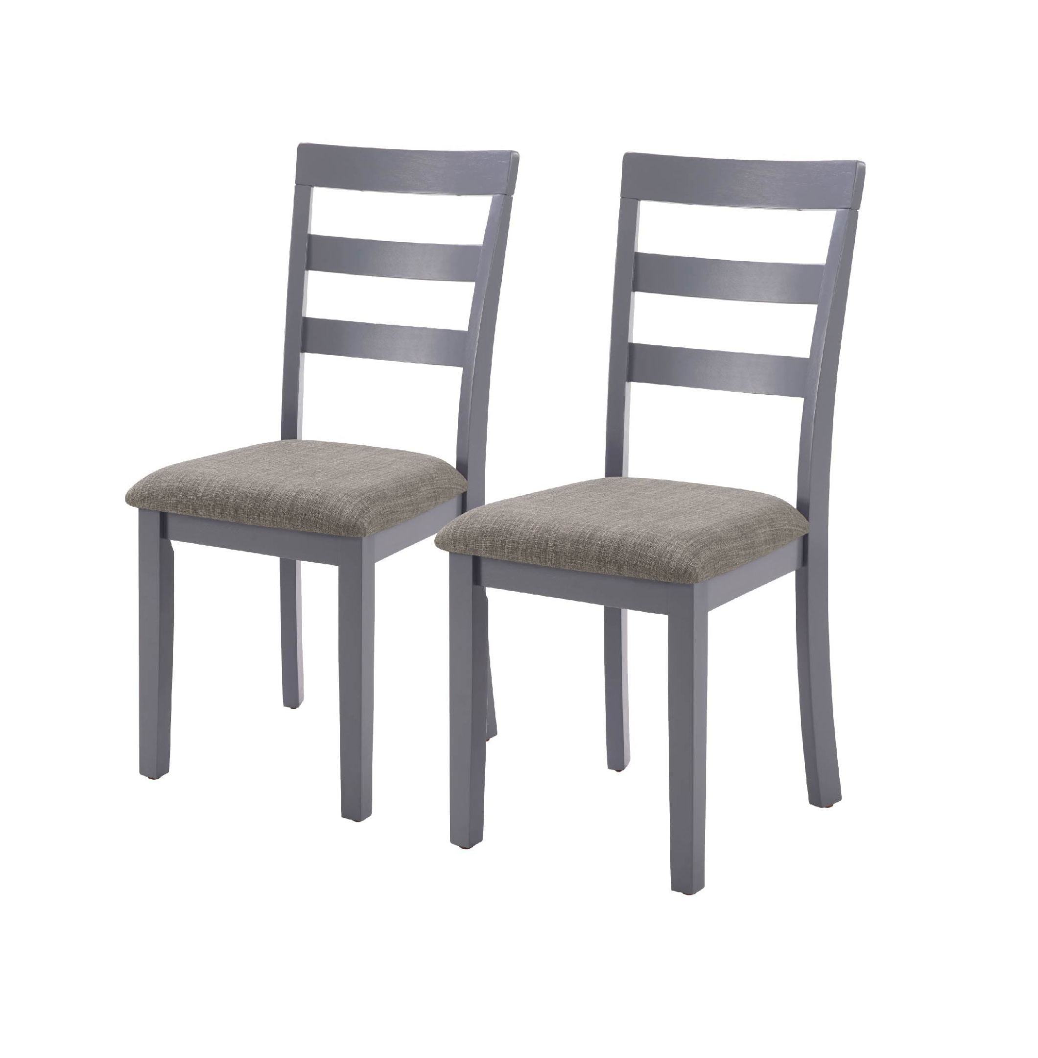 Farmhouse Dining Chairs Set of 2, Wooden Kitchen Chairs, Solid Wood ...