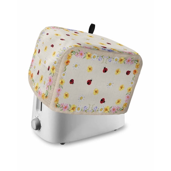 Farmhouse Flowers Toaster Cover 2 Slice, Small Kitchen Appliance Covers ...