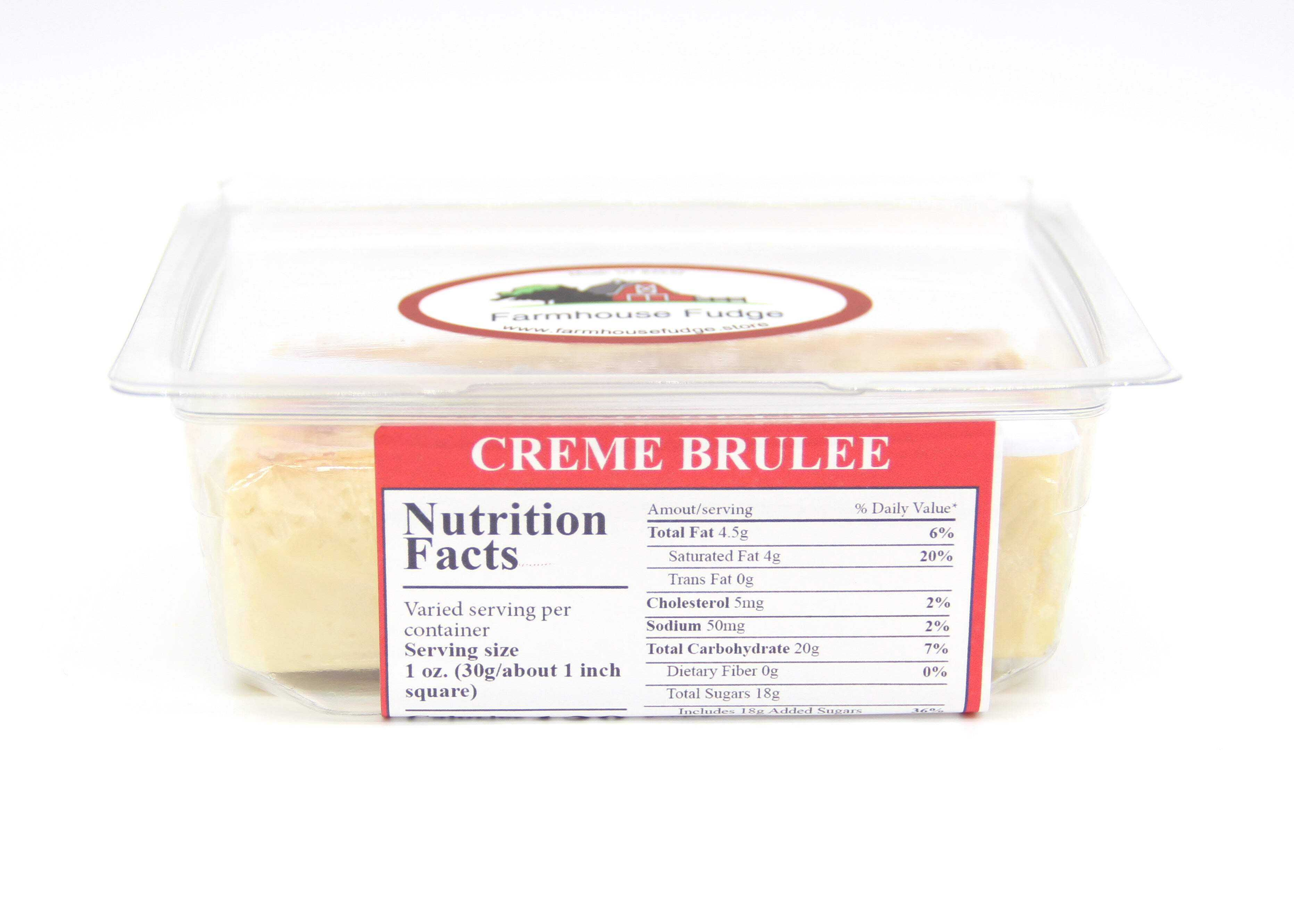 Farmhouse Fudge: Creme Brulee Fudge (8 Ounces) - Walmart.com