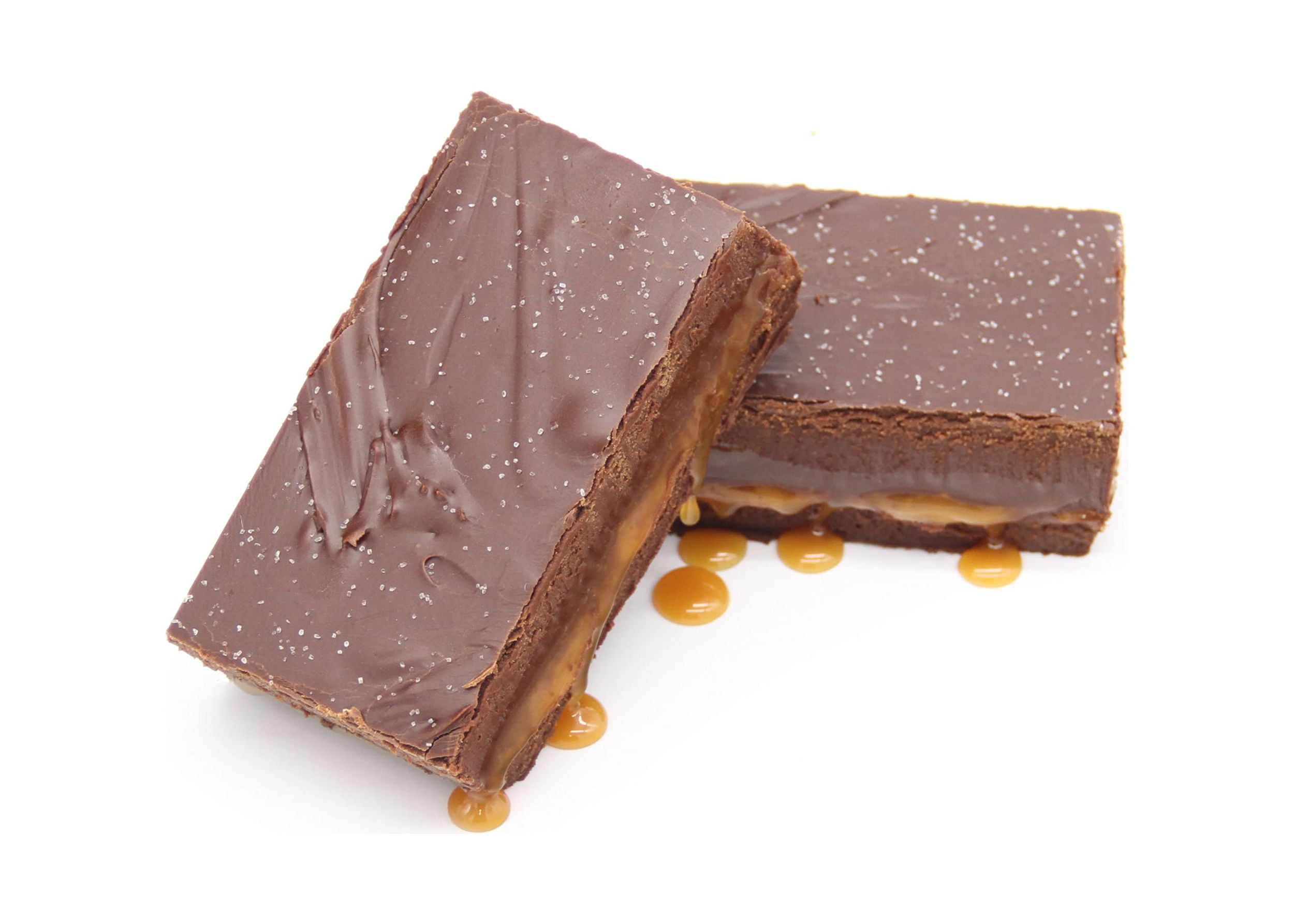Farmhouse Fudge: Dark Chocolate Caramel Sea Salt Fudge 3 Piece Box (24 ...