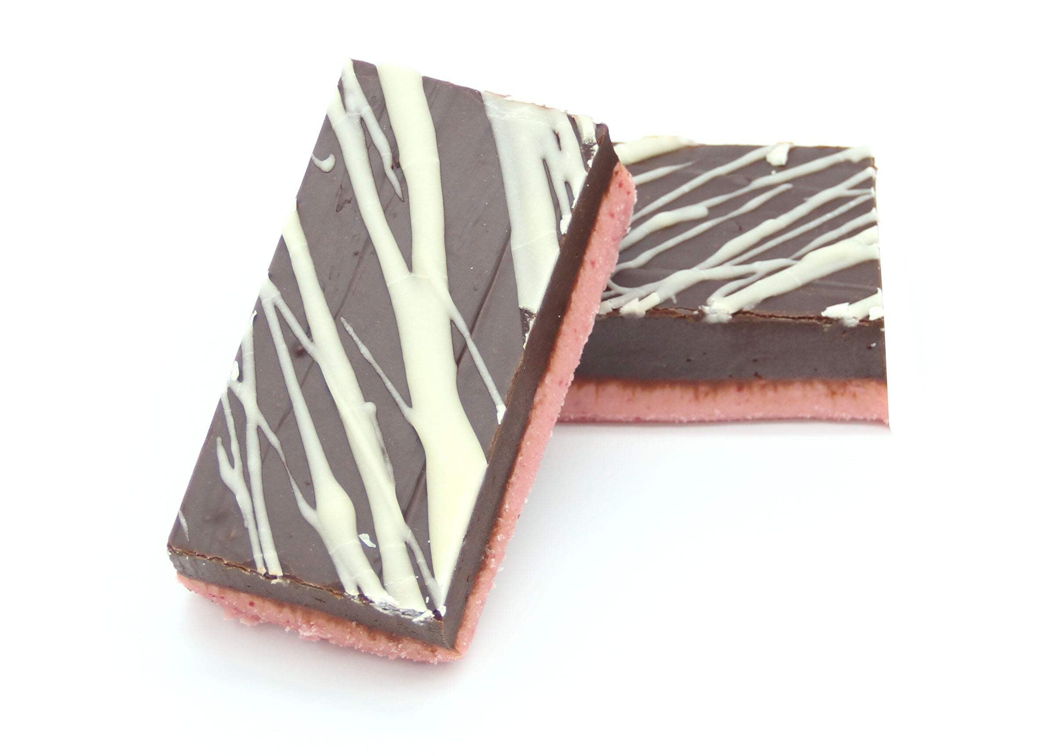 Farmhouse Fudge: Dark Chocolate Raspberry Fudge 3 Piece Box (24 Ounces ...