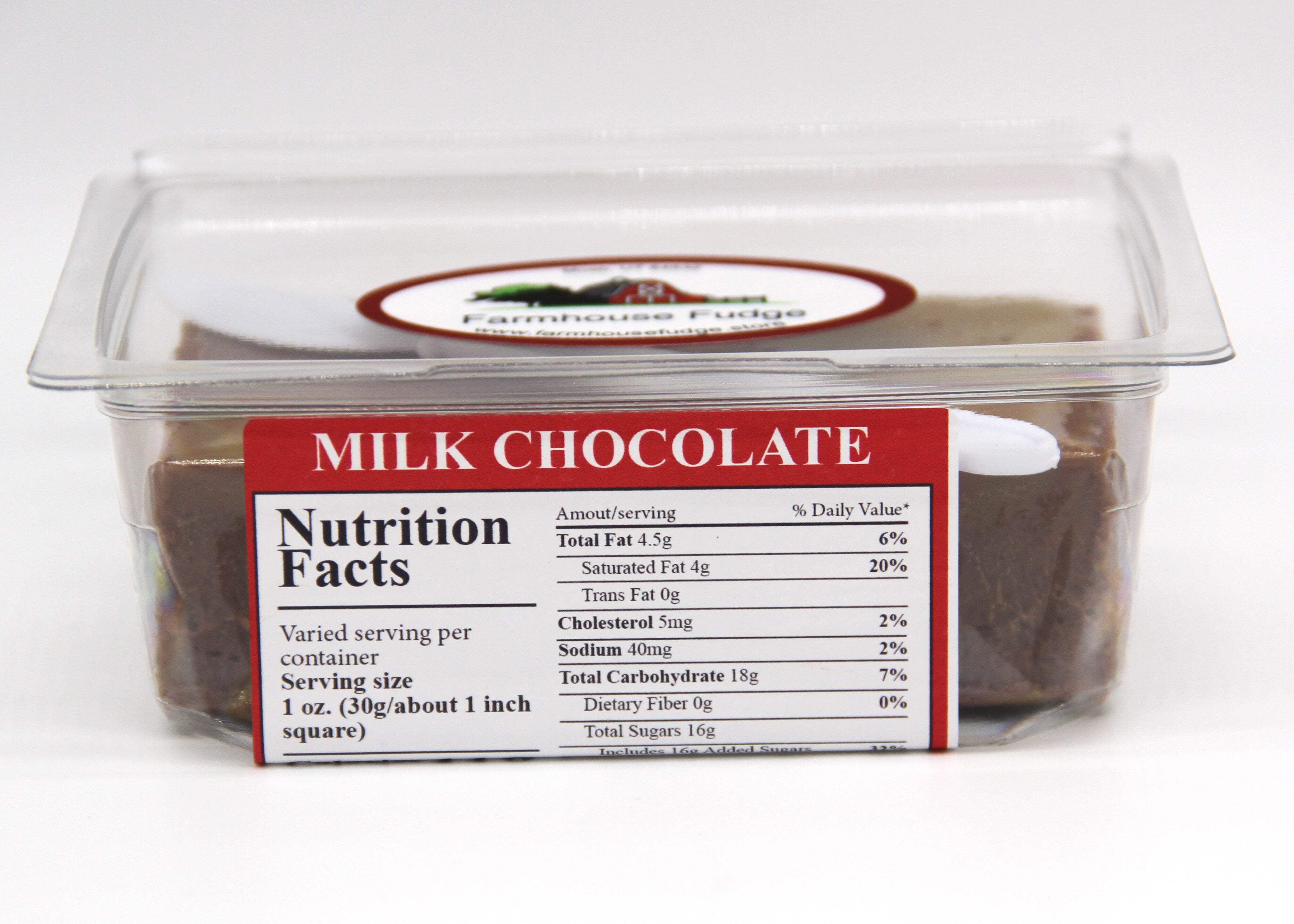 Farmhouse Fudge: Milk Chocolate Fudge (8 Ounces) - Walmart.com