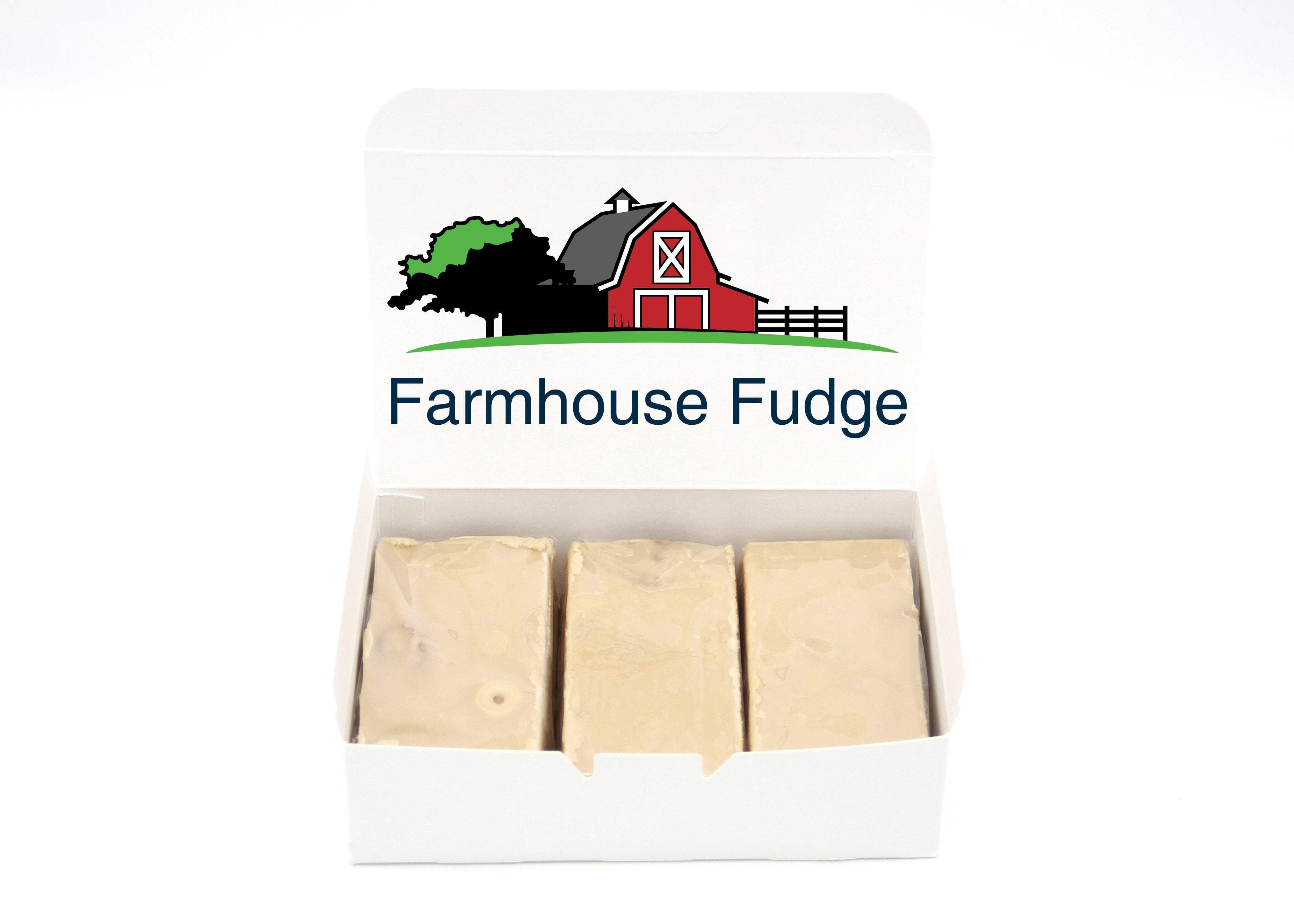 Farmhouse Fudge: VEGAN Maple Walnut Fudge 3 Piece Box (24 Ounces ...