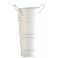 VANCORE Shabby Chic Metal Flower Vase - Rustic Farmhouse Decor for ...