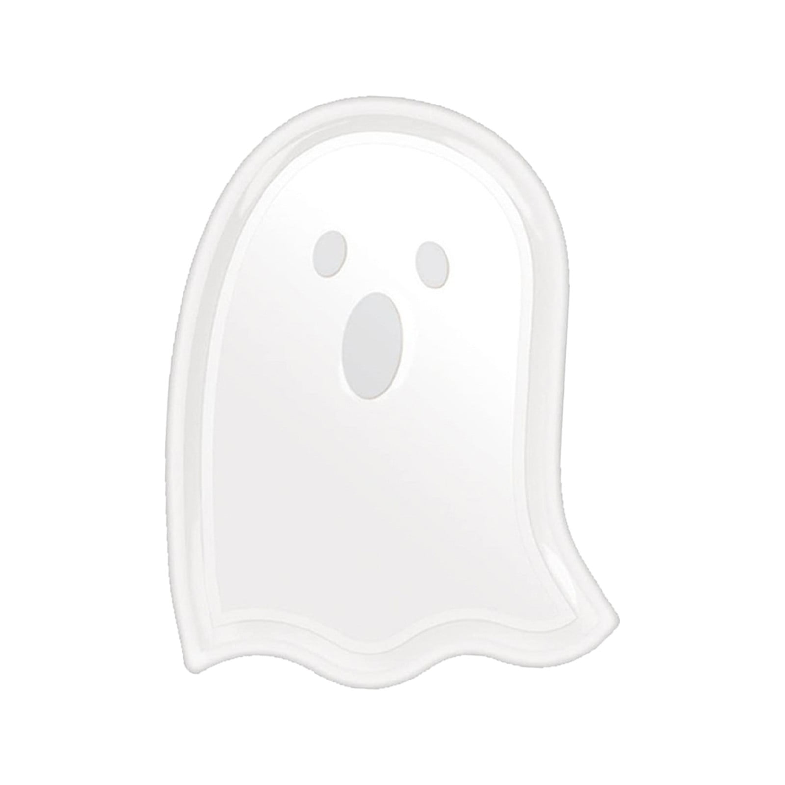 Farmhouse Ghost Serving Trays - Dessert Ghost Candy Snack Plates ...