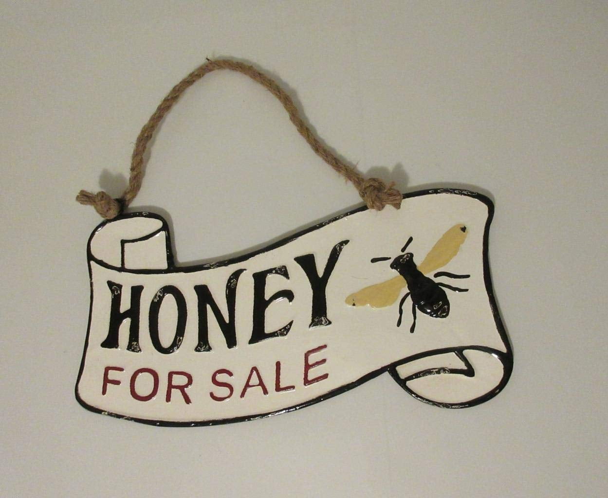 Magoo's Farmhouse Honey for Sale Sign - Farmer's Market Embossed Sign ...