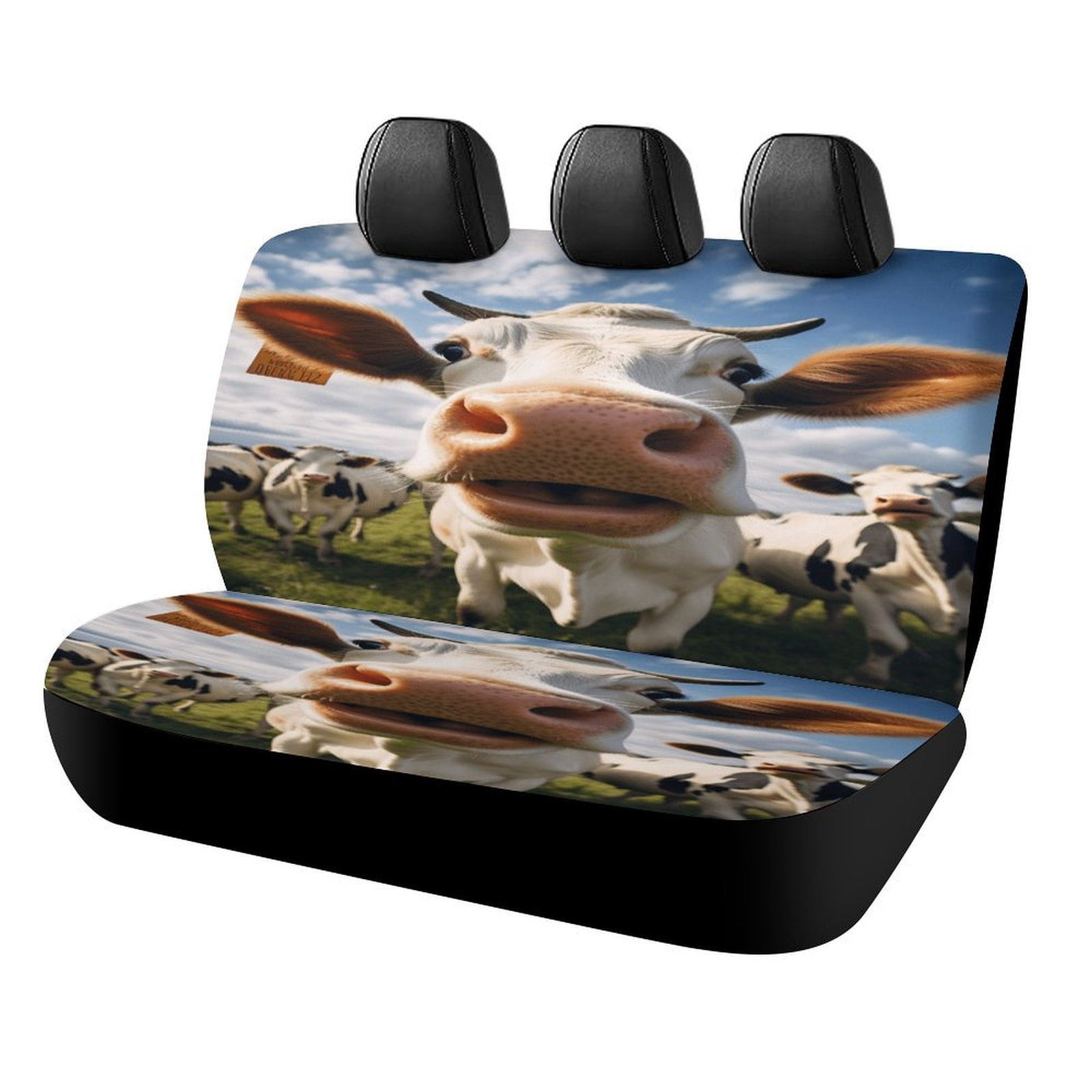 Farmhouse Highland Cow Funny Cattle And Flower Printed Universal Back ...