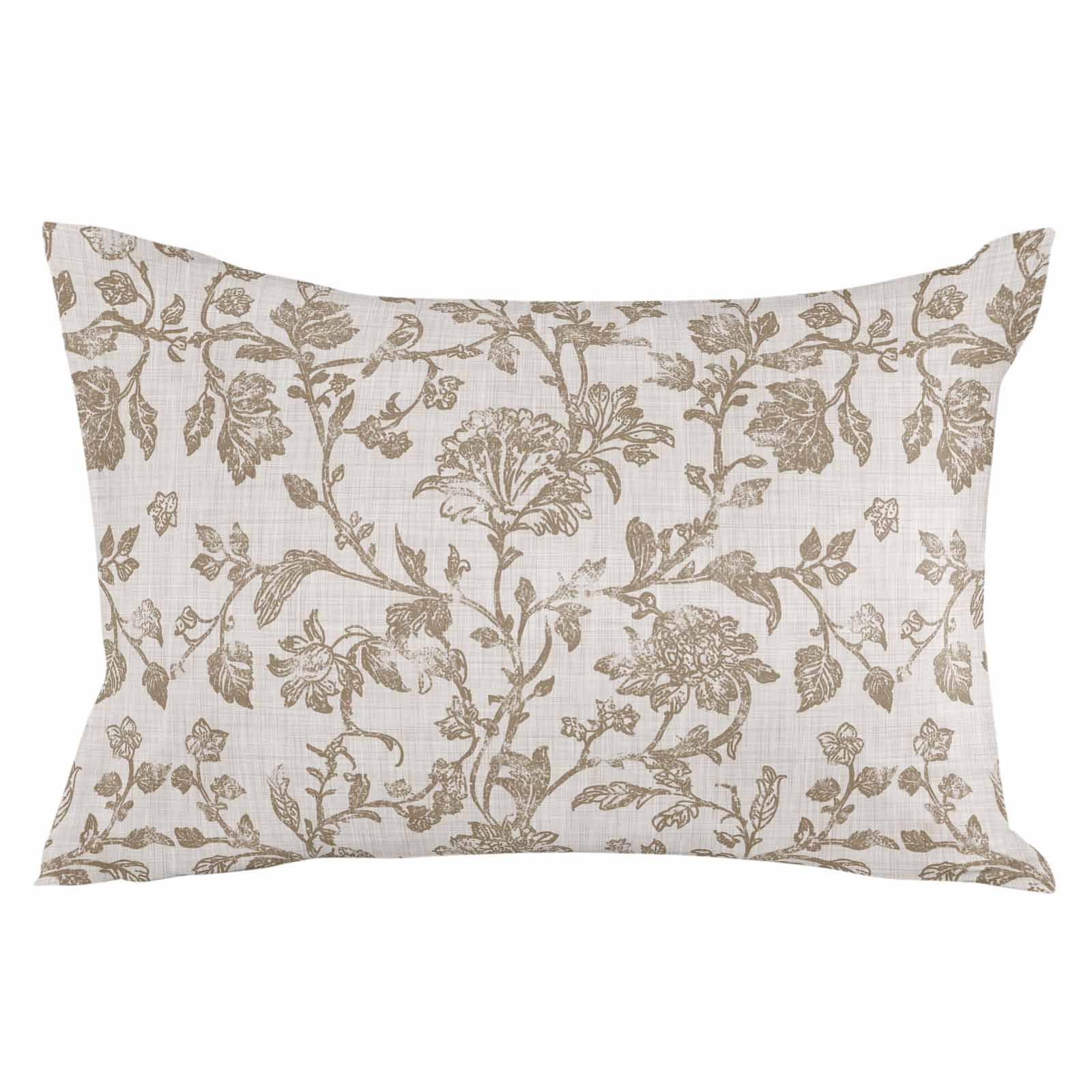 Farmhouse Khaki Throw Pillow Cover 16 x 24 Inch Decorative Pillow Cover ...