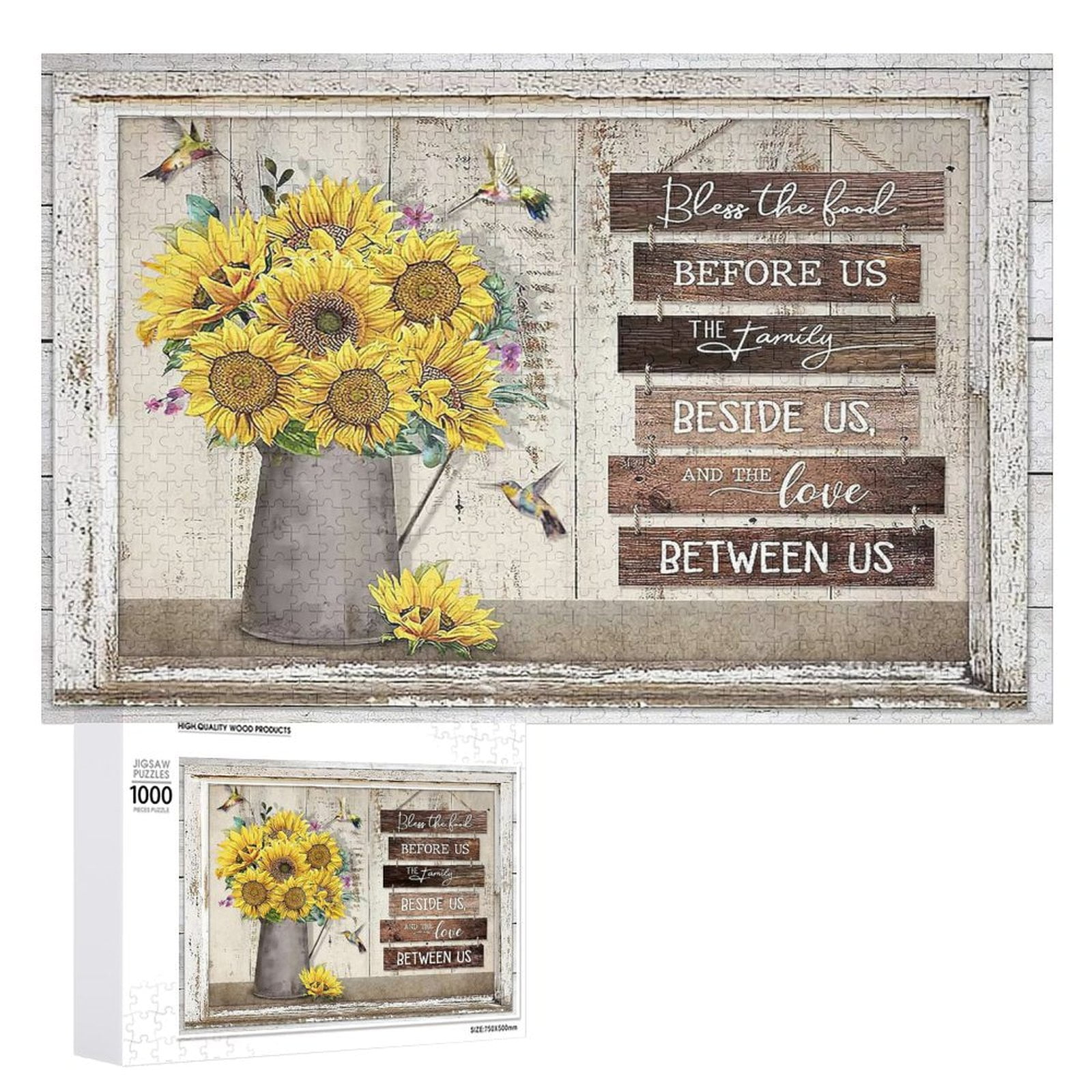 Farmhouse Kitchen 1000 Piece Jigsaw Puzzles for Adults - Rustic Country ...