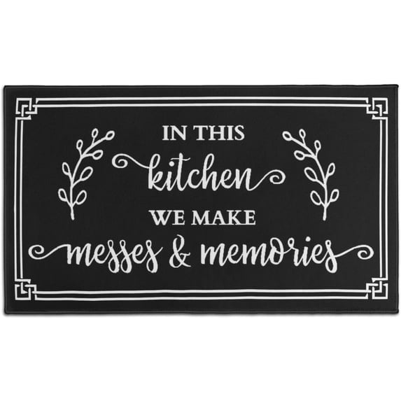 Farmhouse Kitchen Area Rugs Non Slip Kitchen Rugs and Mats Washable ...