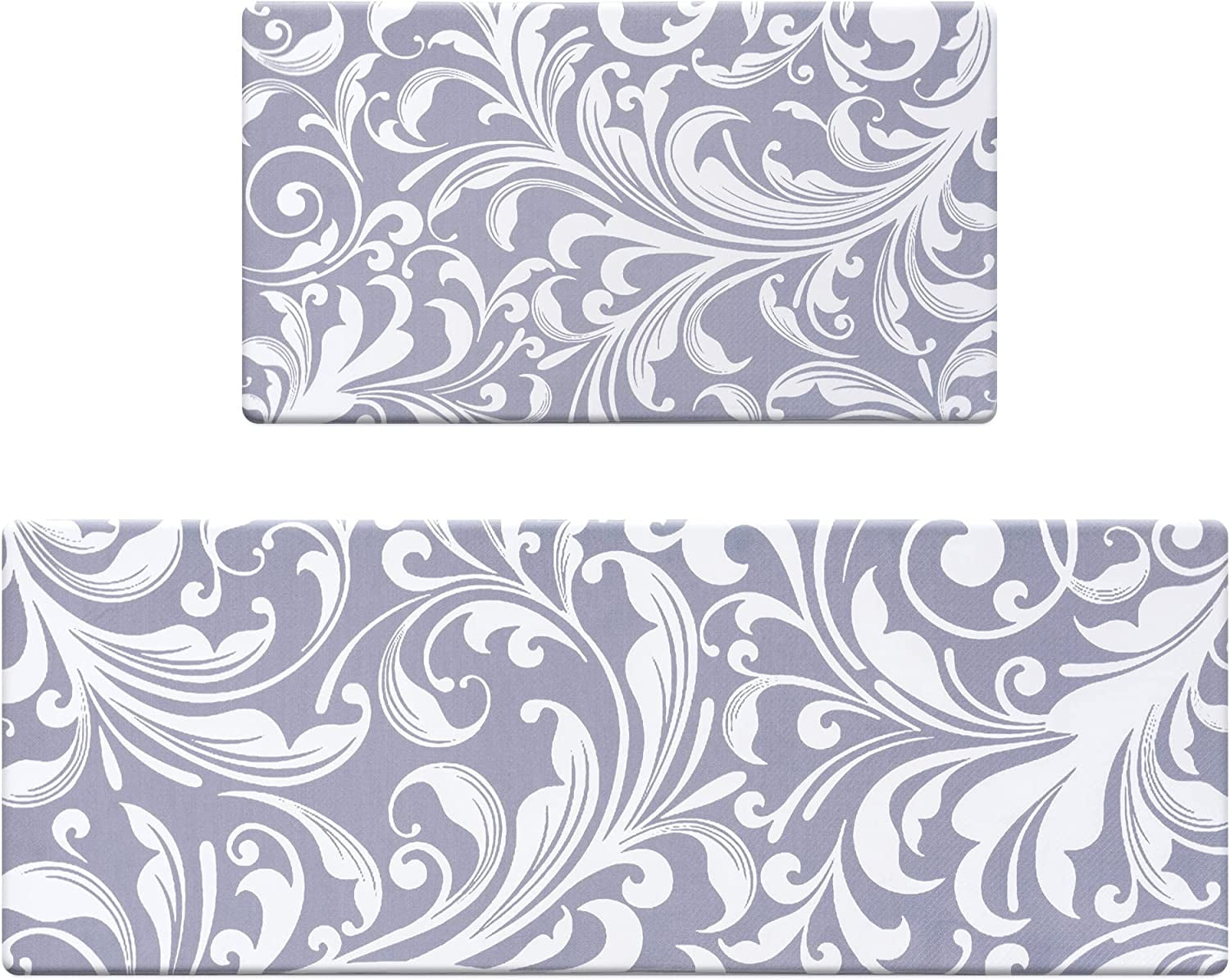 Farmhouse Kitchen Mats Sets 2 Piece Cushioned Anti-Fatigue Comfort Mat ...