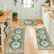 Kitchen Rugs and Runners Set of 3, Yamaziot Kitchen Mat for Floor, Non ...