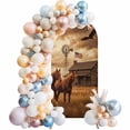 Farmhouse Landscape Arch Backdrop Cover 7.2 FT Western Country Farm ...