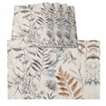 Farmhouse Leaves Placemats for Dinning Table Set of 4, Pastoral Vintage ...