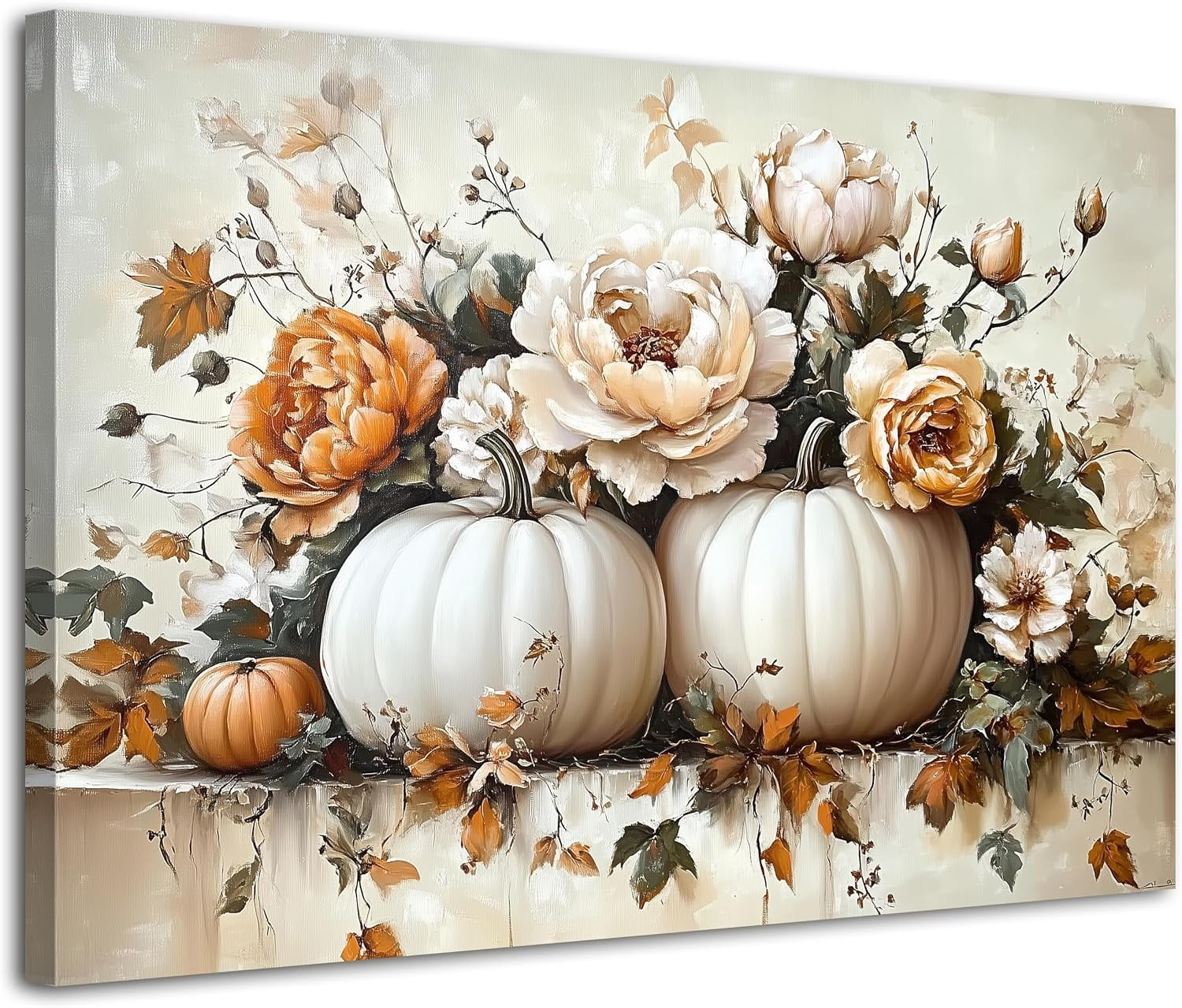 Farmhouse Mason Jar Flower Wall Art Colorful Daisy Floral Wall Decor ...