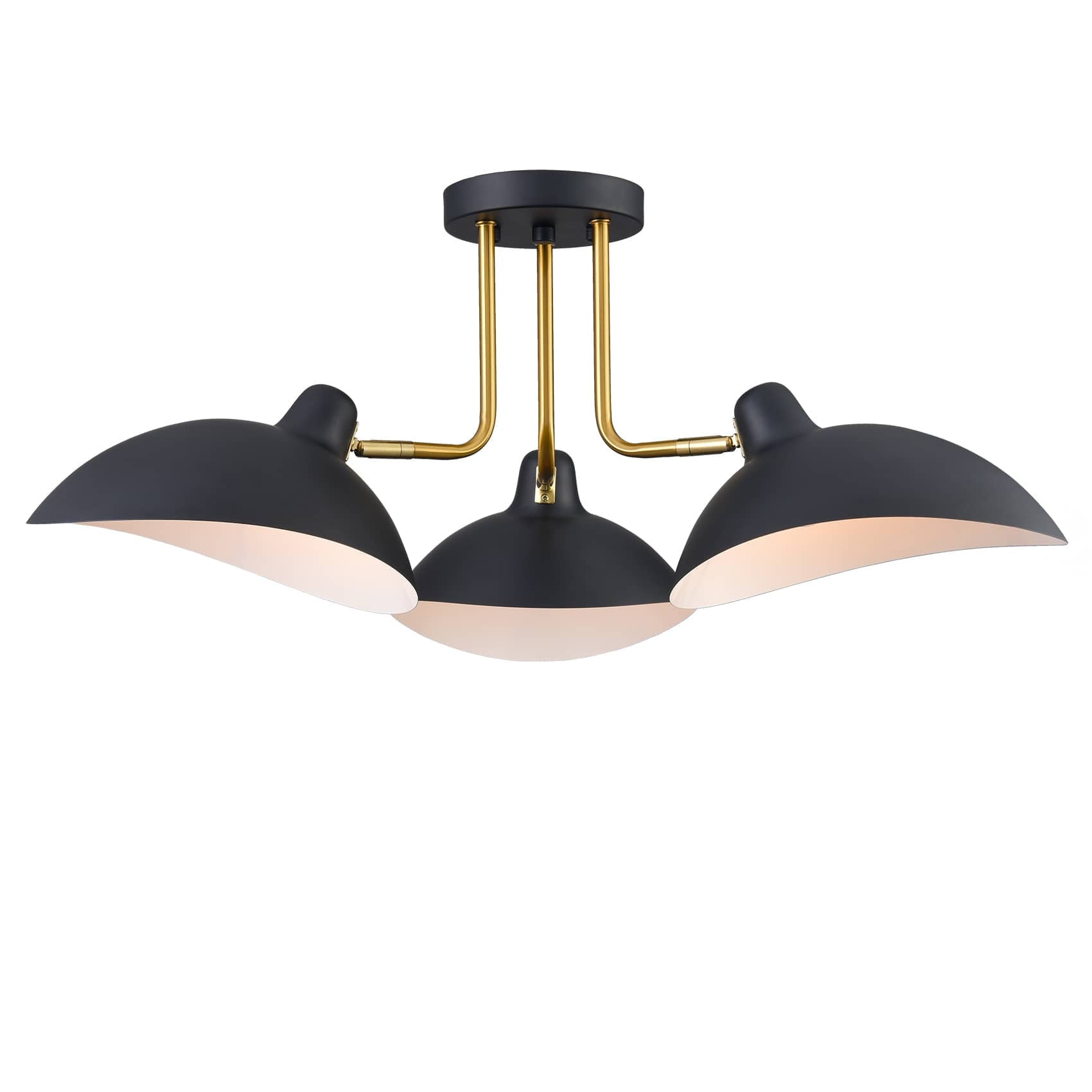 Farmhouse Multi-Directional Ceiling Spot Light Matte Black - Walmart.com