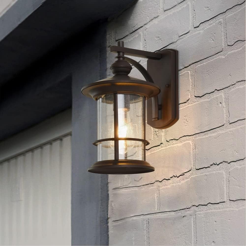 Farmhouse Outdoor Wall Lamp Exterior Wall Lights Bronze Exterior ...