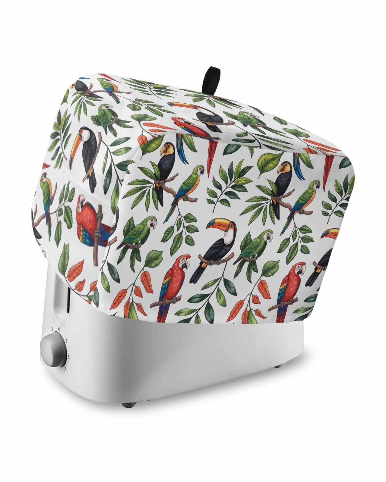 Farmhouse Parrots Toaster Cover 4 Slice, Large Kitchen Appliance Covers ...