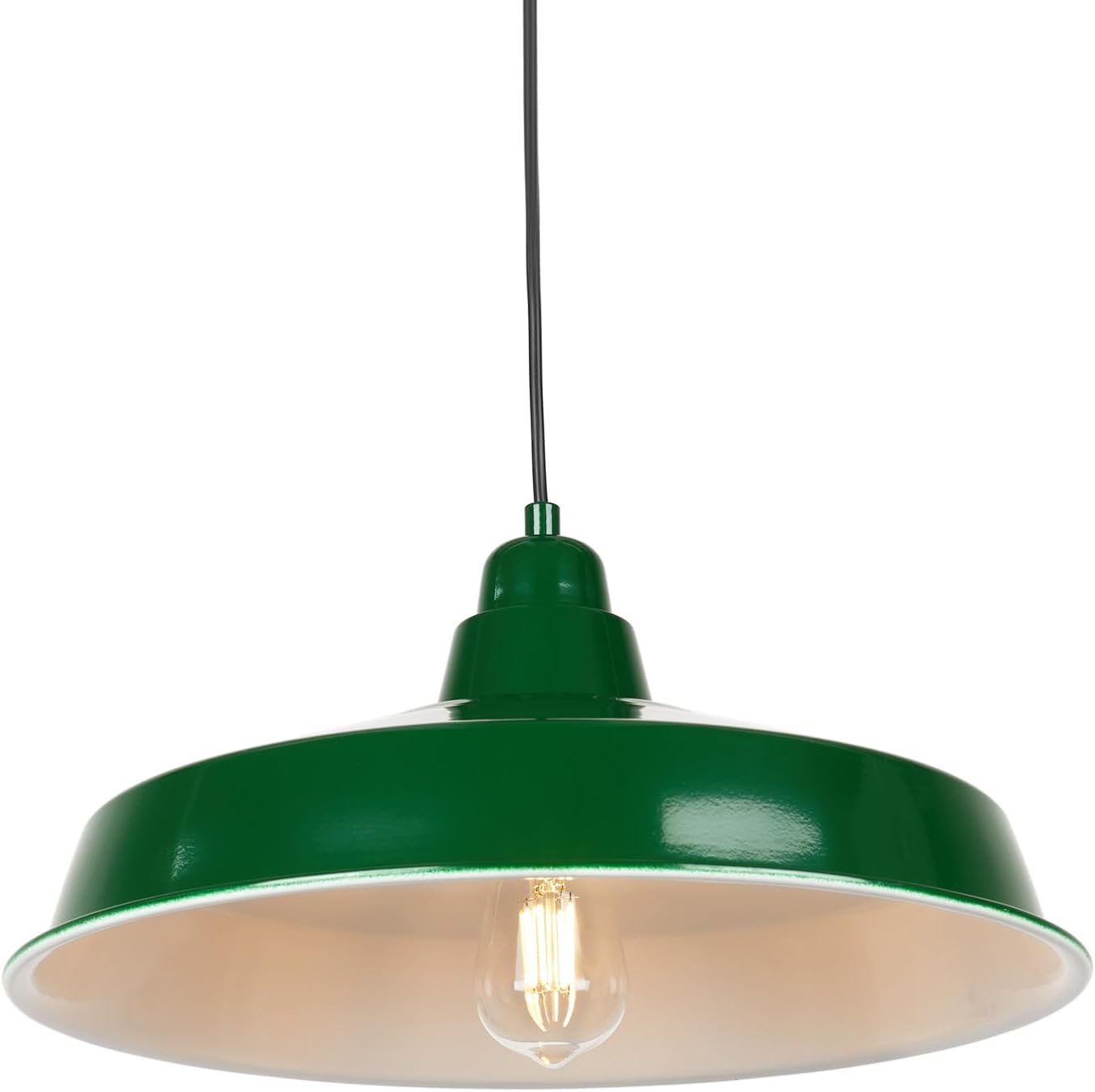 Farmhouse Pendant Light Kitchen Island, 16 Inch Large Dome Modern ...